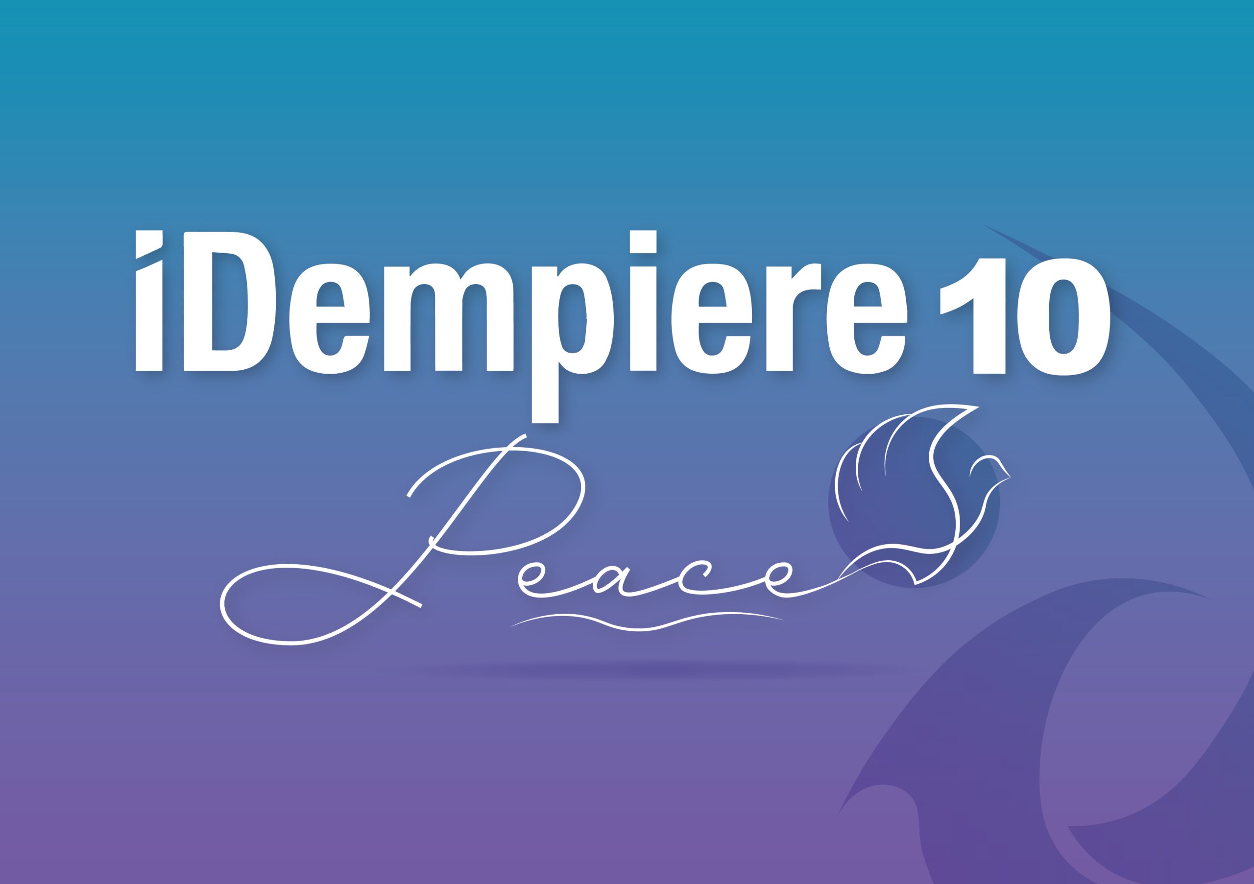 iDempiere 10 "Peace" - Free Open Source ERP and CRM